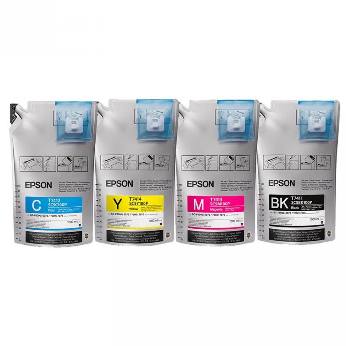 Epson SureColor SC-F 2000 / 2100 Tinte 600ml